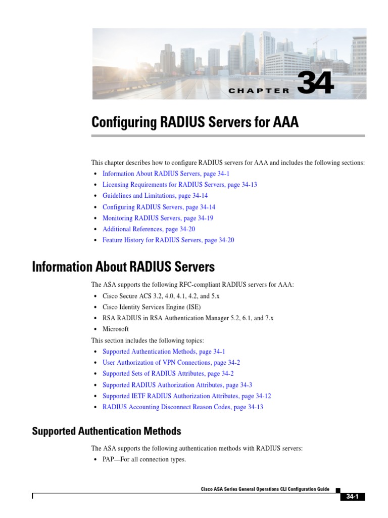 Aaa Radius | PDF