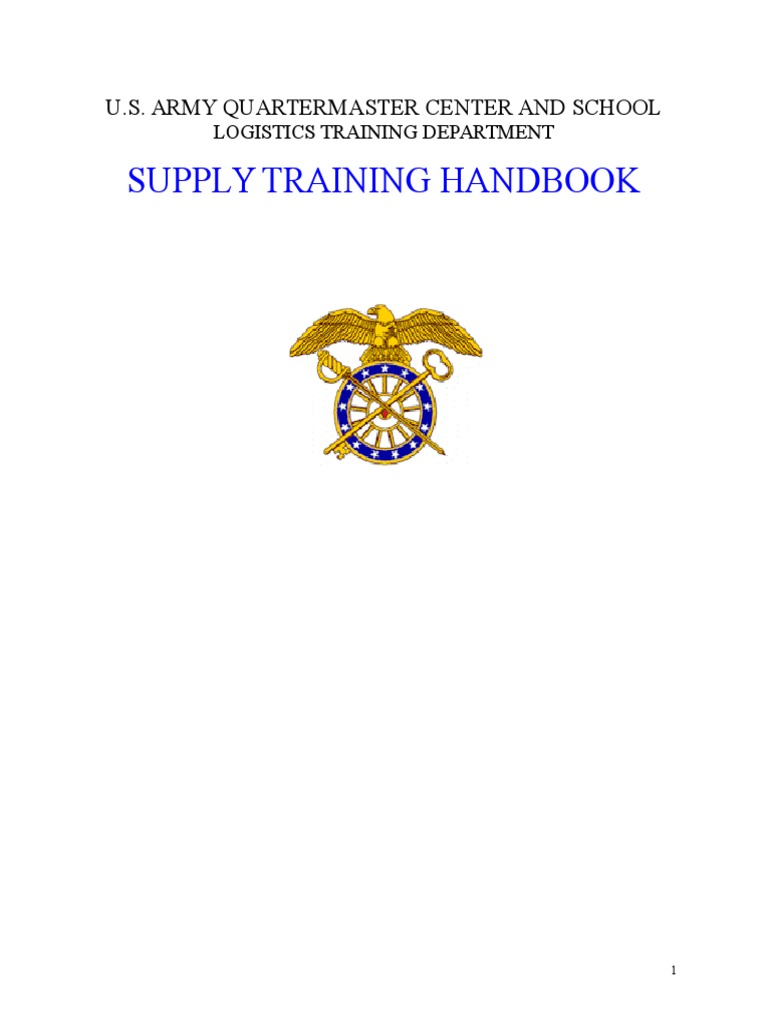 Army Supply Handbook Codes and Forms | PDF | Division (Military ...