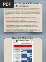 Understanding The Georgia Milestones Achievement Levels | PDF ...