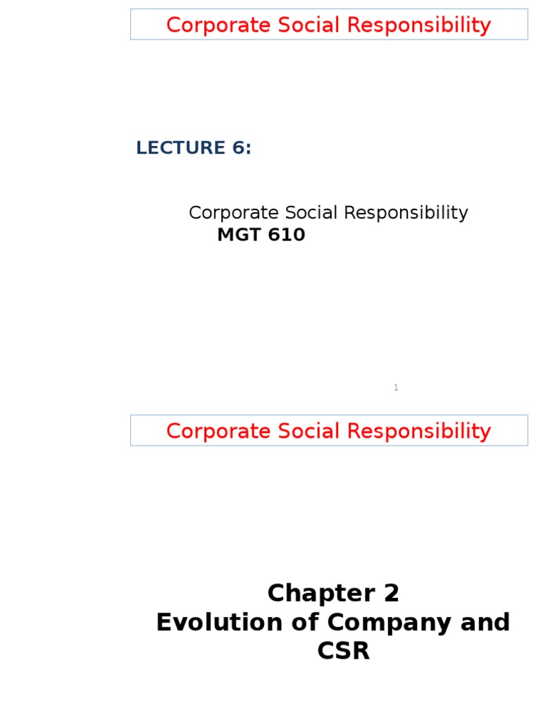 Theories OF CSR | Corporate Social Responsibility | Governance