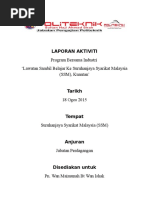 Contoh Format Kertas Kerja Dan Laporan | PDF