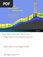 Retaining Walls and Geotechnical Design To Eurocode 7 Summary | PDF ...
