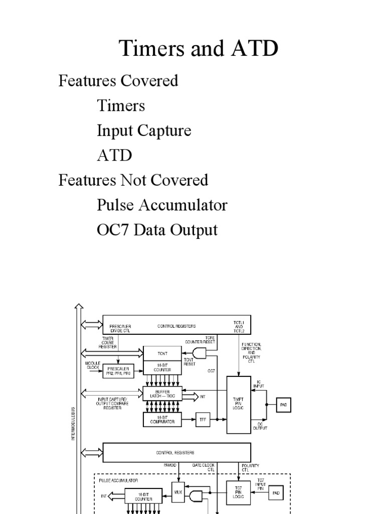 Timers and ATD | PDF | Manufactured Goods | Computer Hardware