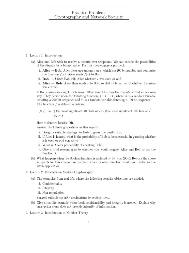 Question & Answer | PDF | Cipher | Key (Cryptography)
