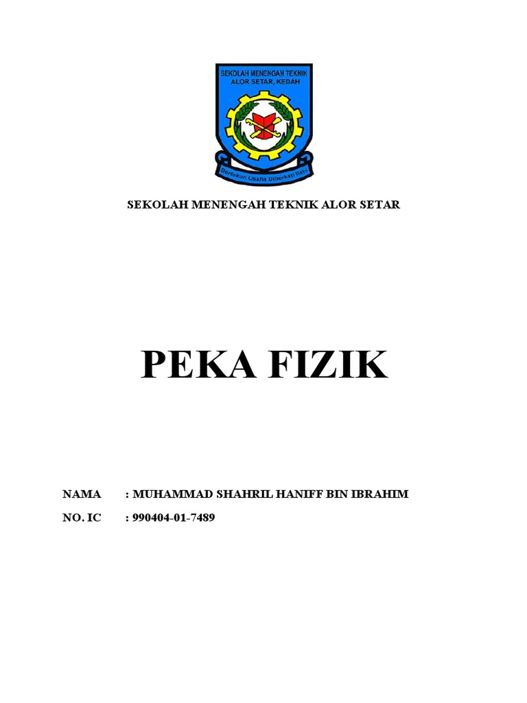 Sekolah Menengah Teknik Alor Setar | PDF