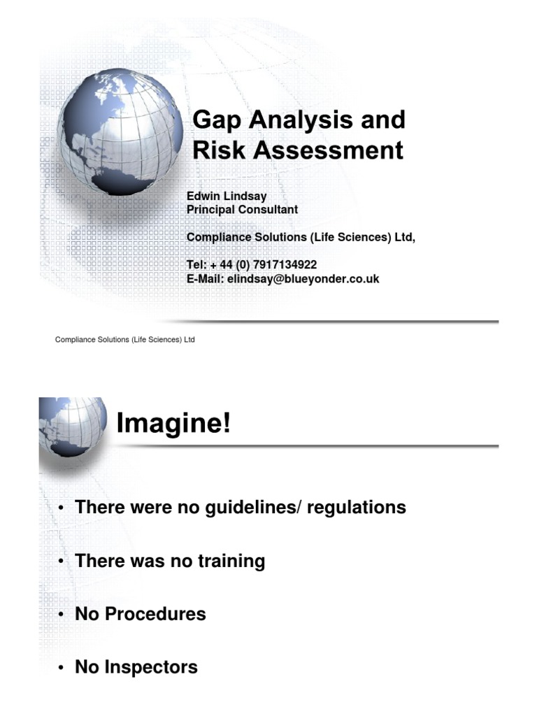 Gap Analysis in Risk Management | PDF | Risk | Risk Management