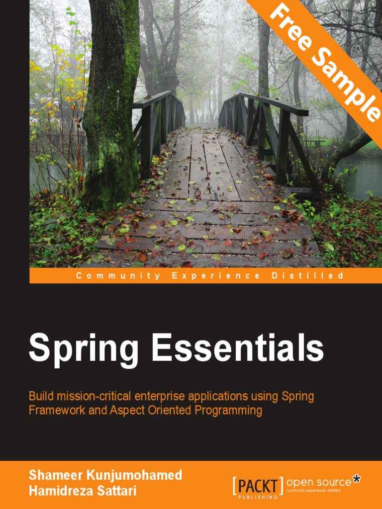 Spring Essentials - Sample Chapter | PDF | Spring Framework | Hypertext Transfer Protocol