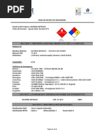 Cuso4 (5h2o) Ficha de Seguridad | PDF | Cobre | Magnesio