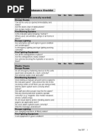 Emergency Light Checklist | PDF