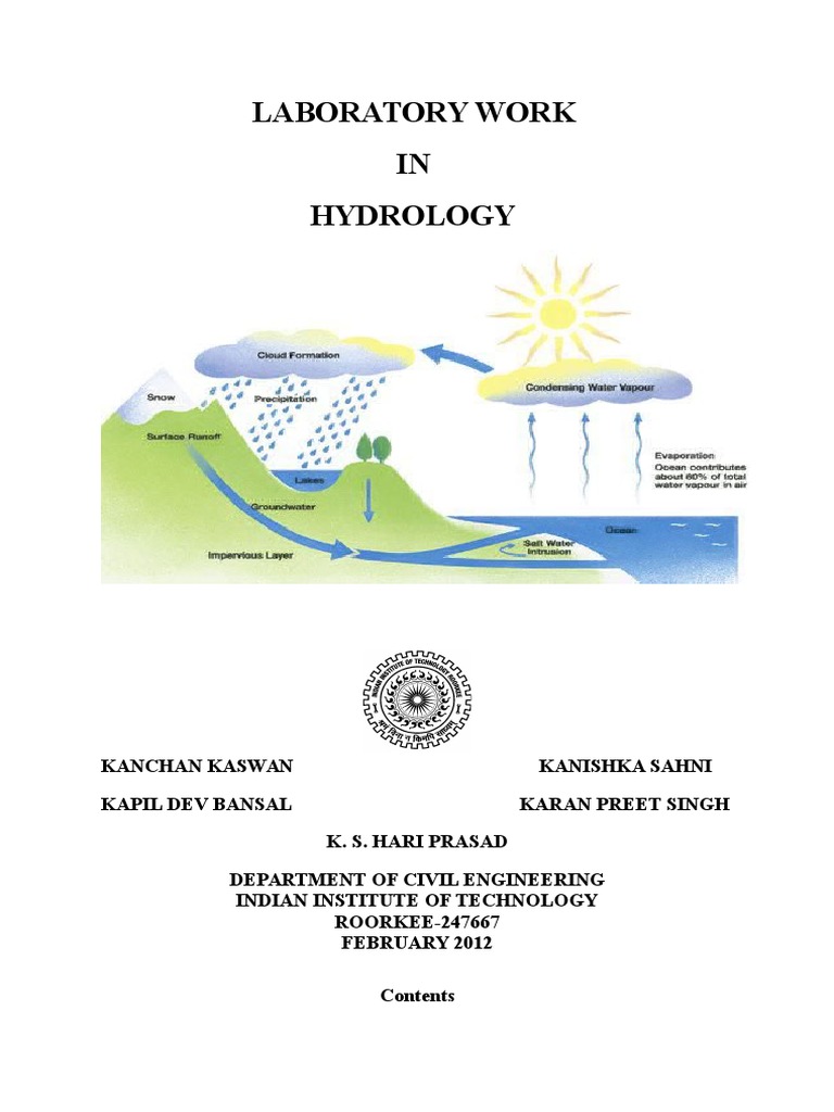 CE-341 Hydrology Lab Manual Final | PDF | Drainage Basin | Hydrology
