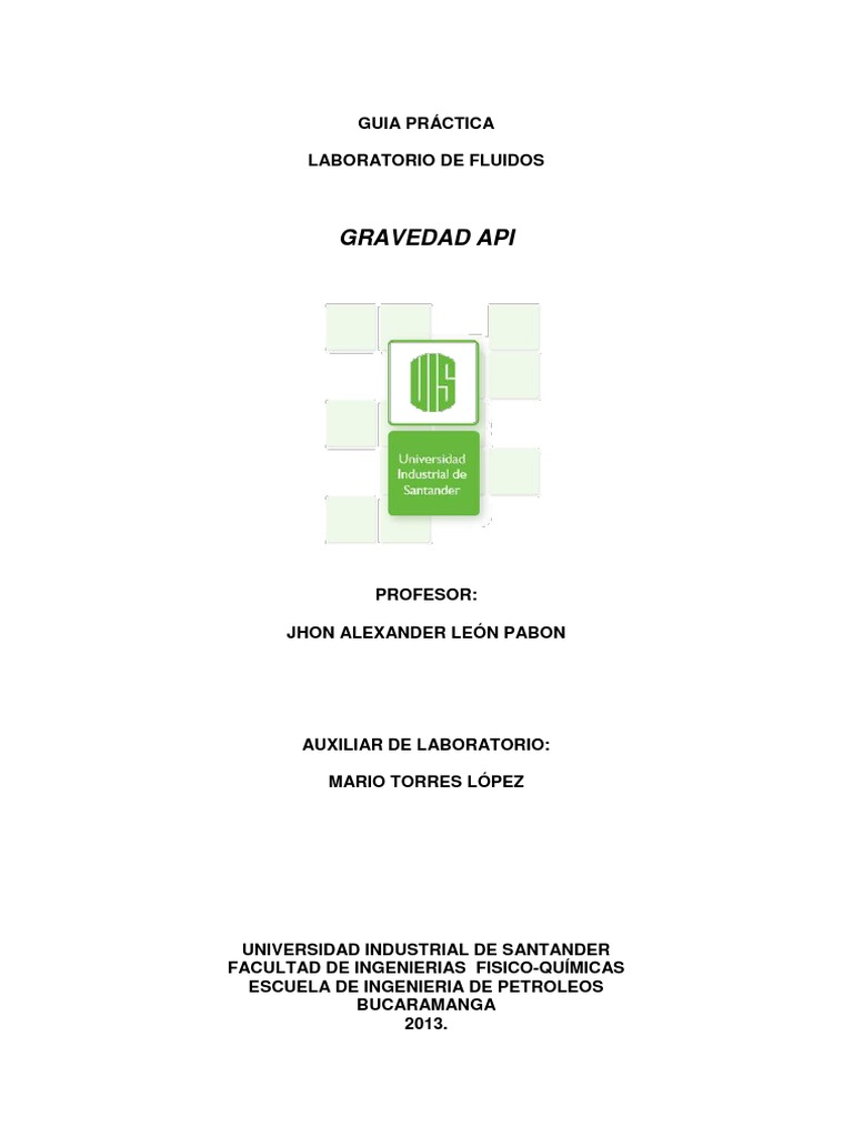 Gravedad API | PDF | Petróleo | Medición de flujo