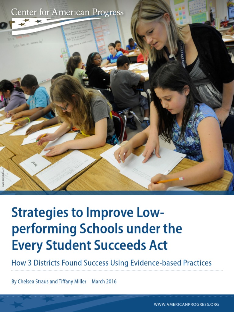 Strategies To Improve Low-Performing Schools Under The Every Student ...