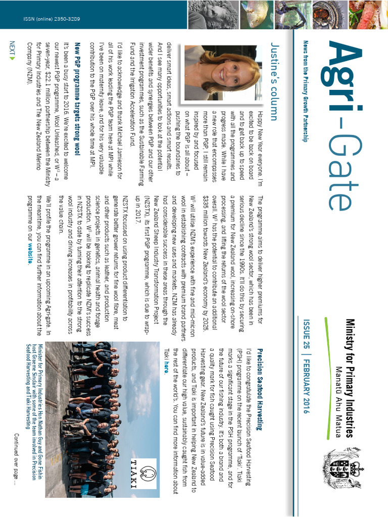 Agri Gate Newsletter Issue 25 Feb 2016 Web | PDF | Plant Breeding | New ...
