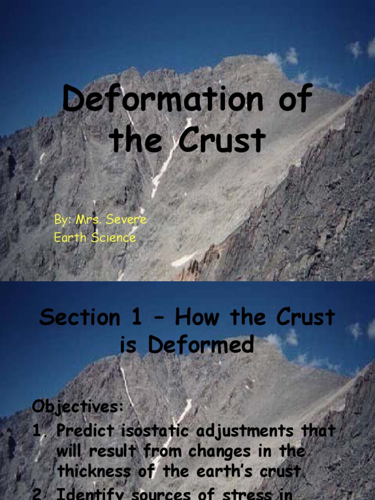 Deformation of the Crust | Fault (Geology) | Plate Tectonics