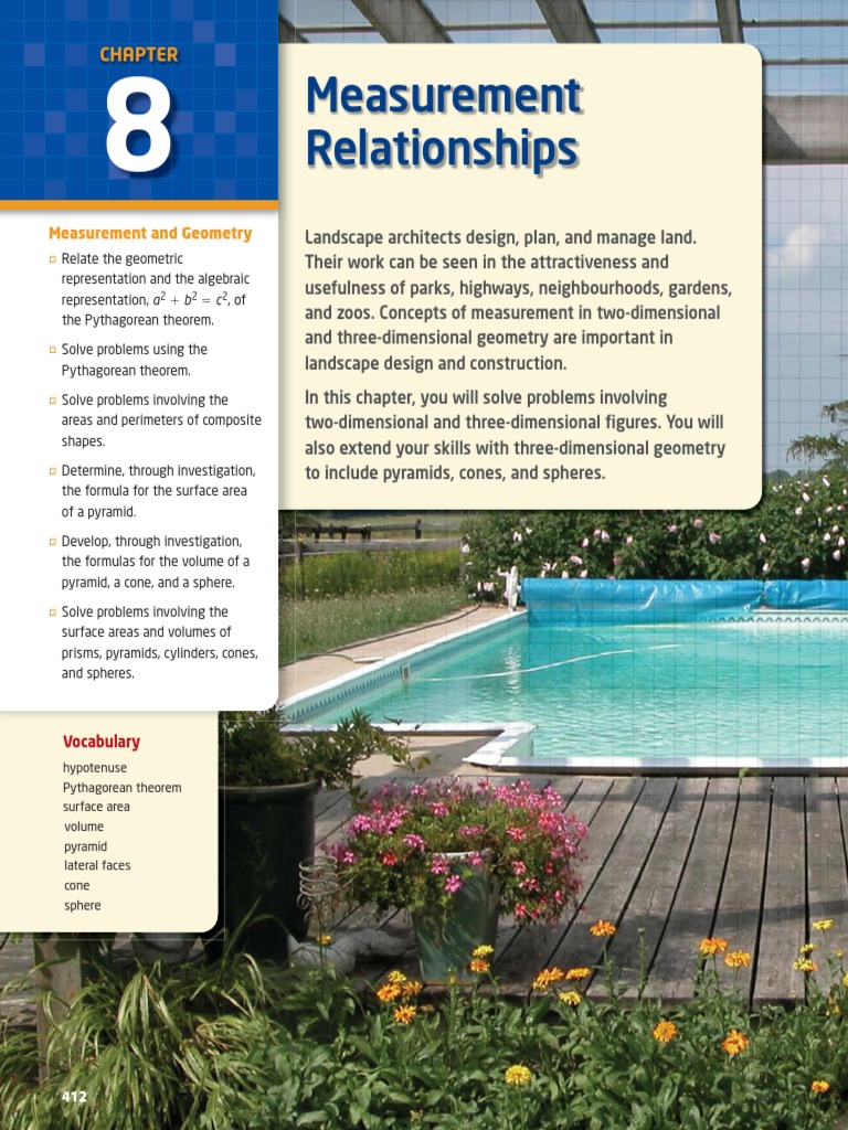 IB Grade 9 Math Book-Chapter8 | PDF | Area | Triangle