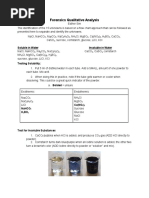 Science Olympiad: Forensics Note Sheet | PDF | Fingerprint | Gel ...