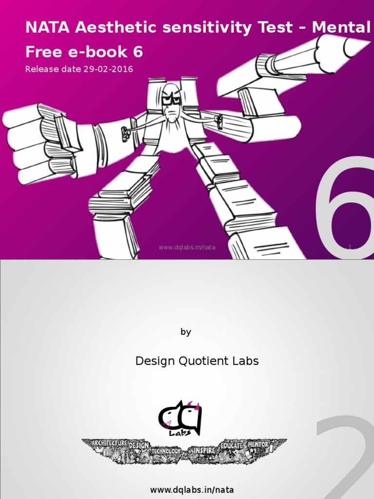Free NATA Study Material PDF 6 | PDF | Test (Assessment) | Aesthetics