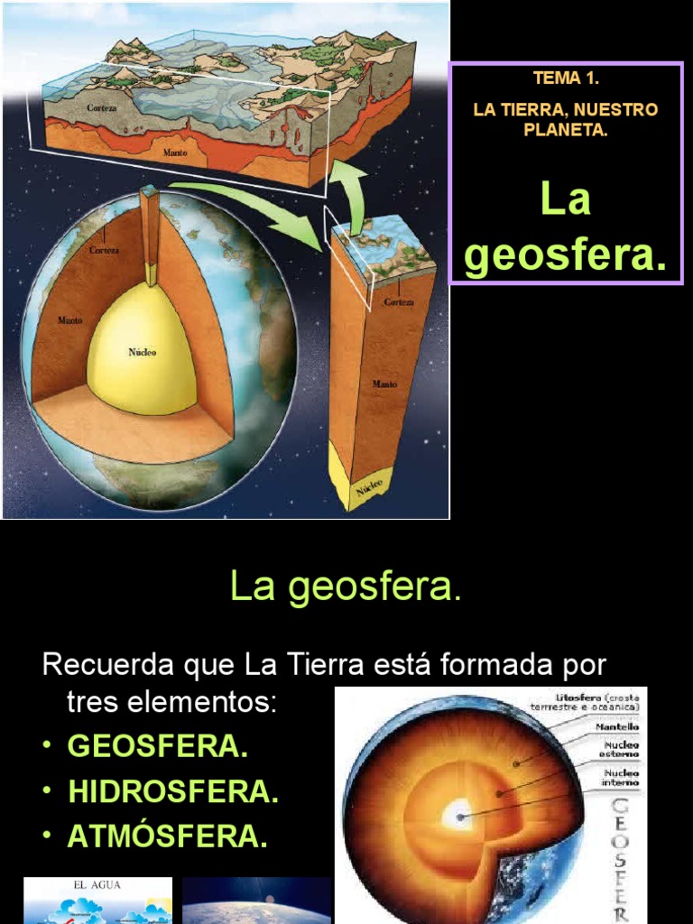 Geosfera: Estructura y Composición | PDF | Estructura de la tierra ...