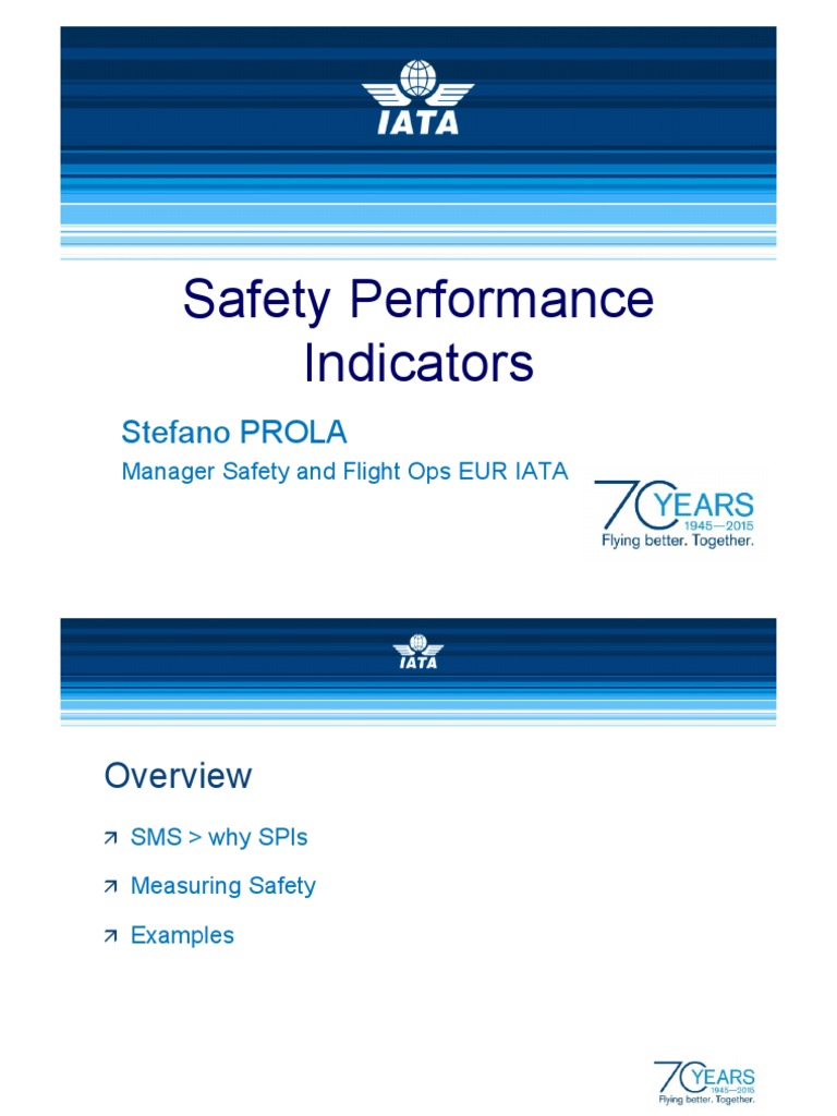 Aviation Safety Performance Indicators | PDF | Safety | Performance Indicator
