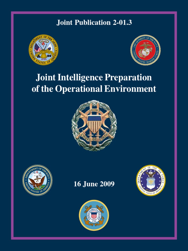 JP 2_01.3 Joint Intelligence Preparation of the Operational ... | Military