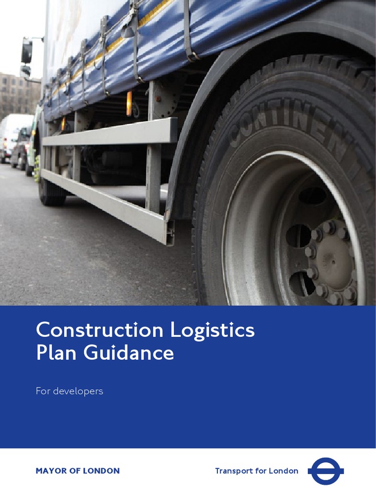 Construction Site Logistics Plan Sample South Street Landing | BETA