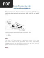Proses Produksi Sepatu | PDF