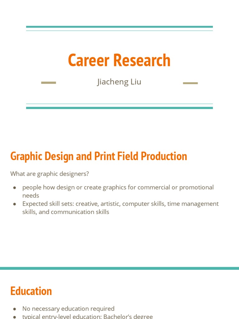 Career Research | PDF | Business