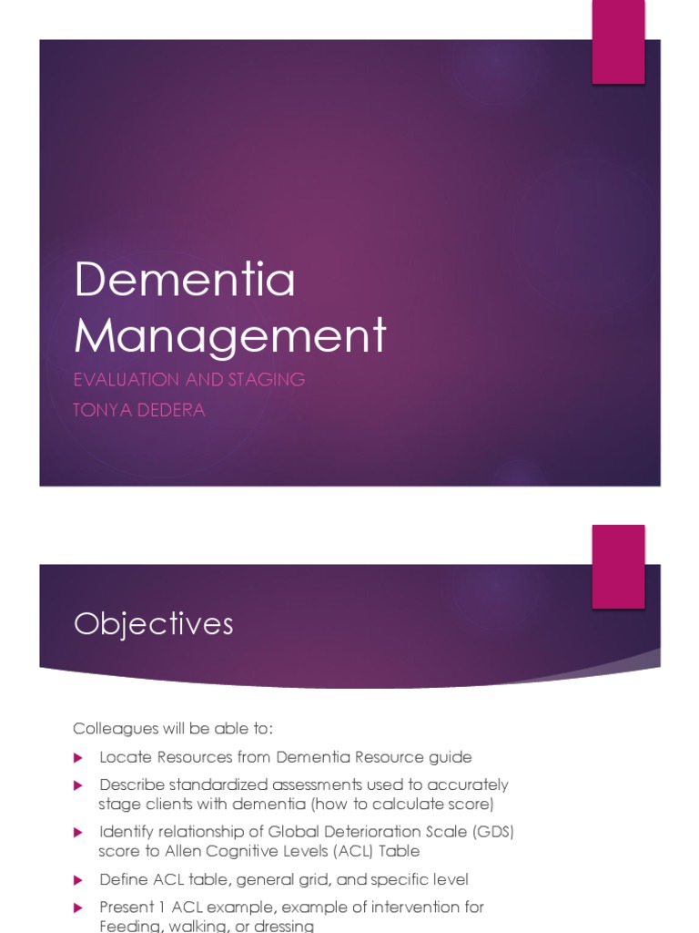 Dementia Management | PDF | Dementia | Alzheimer's Disease