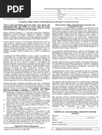 Peace Bond Complaint | PDF | Affidavit | Probable Cause