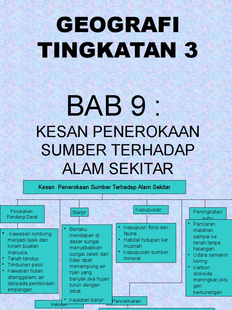 Bab 9 - Tingkatan 3 | PDF