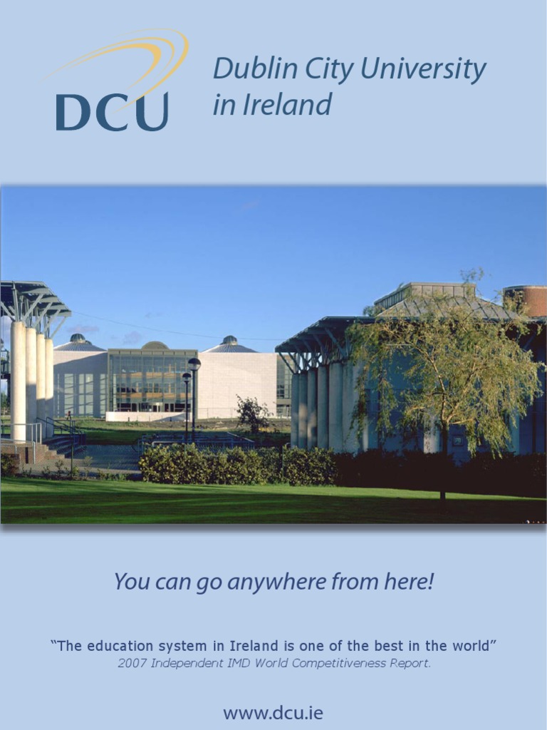 Explore Dublin City University Programs | PDF | Postgraduate Education ...