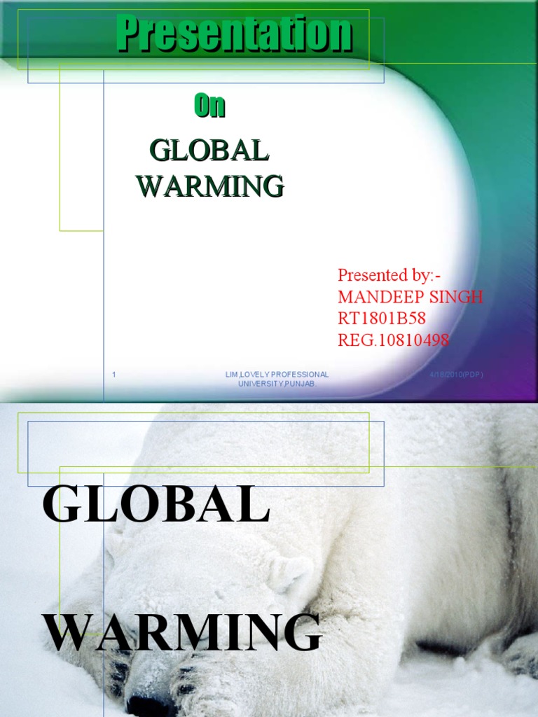 Global Warming | PDF | Global Warming | Greenhouse Effect