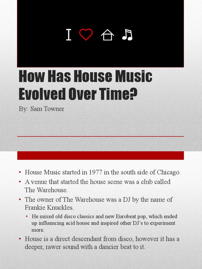Sam Towner House Music Evolution | PDF | Microphone | Disc Jockey