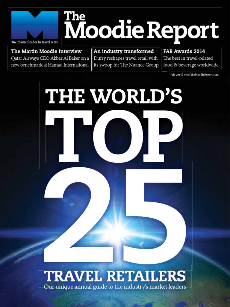 Moody Report On Travel Retail | PDF | Retail | Business