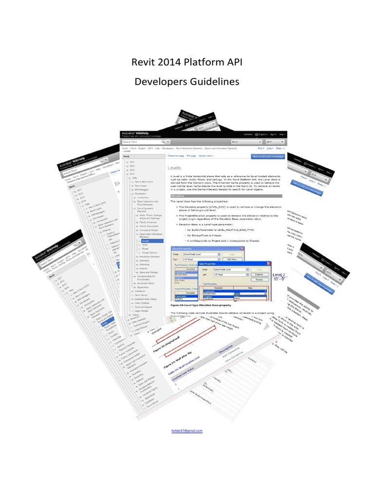 Revit 2014 Api Developer Guide Pdf Autodesk Revit Application Programming Interface 8012
