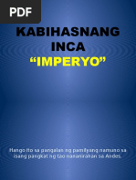Kabihasnang Inca | PDF