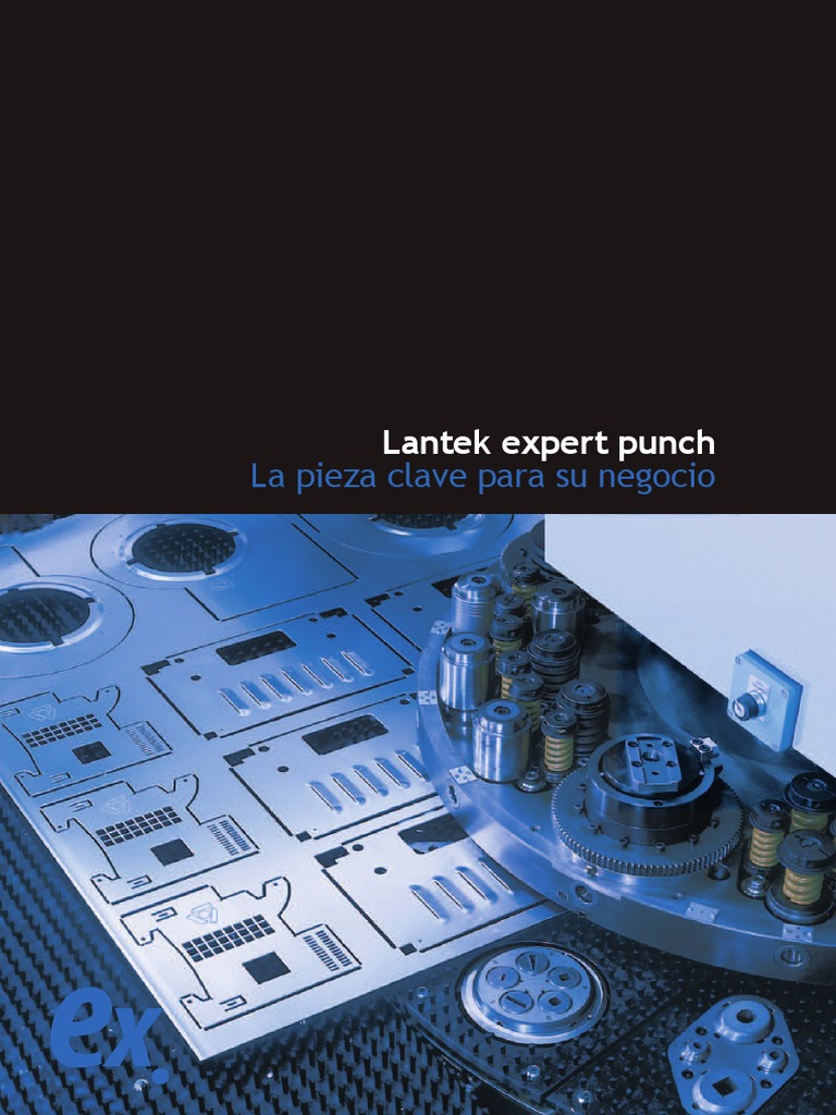 Lantek Expert Punch 8p (ES) | Mecanizado | Programación de computadoras