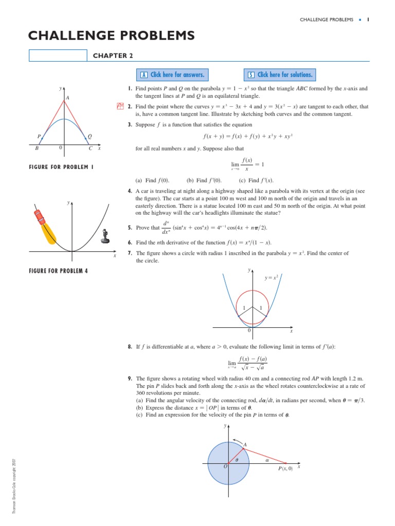 Challenging Parabola Problems | Sine | Mathematical Objects