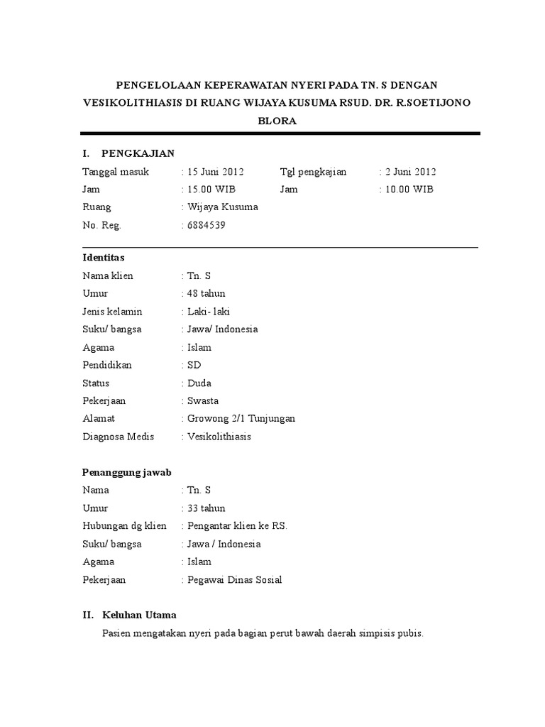 LK Vesikolithiasis | PDF