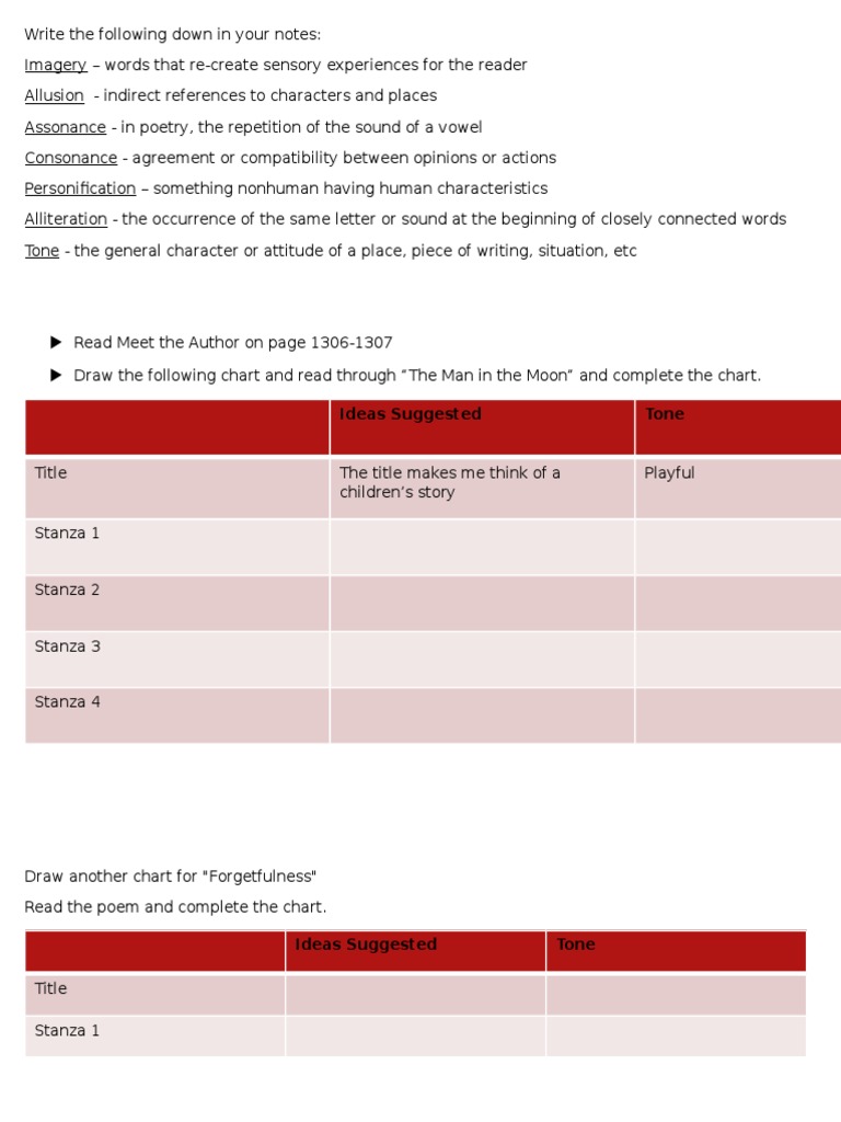 Poetry Analysis: Techniques & Comparisons | PDF