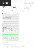 Create Bootable USB Drives with Rufus | PDF | Booting | Bios