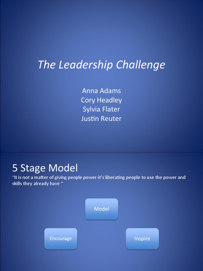 Leadership Challenge Presentation