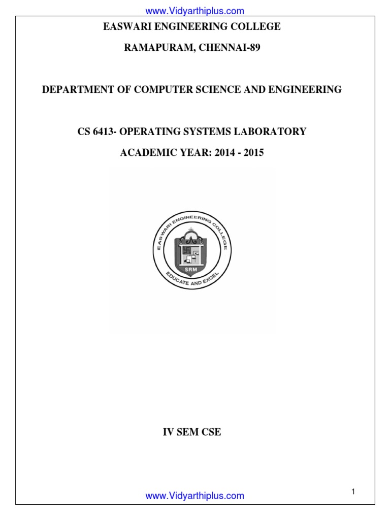 OS Lab Manual | PDF | Scheduling (Computing) | Computer File