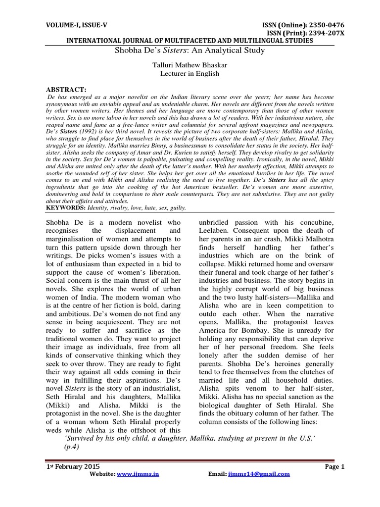 International Journal of Multifaceted and Multilingual Studies | PDF ...