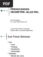 Karakteristik dan Tipe Rel Kereta Api | PDF