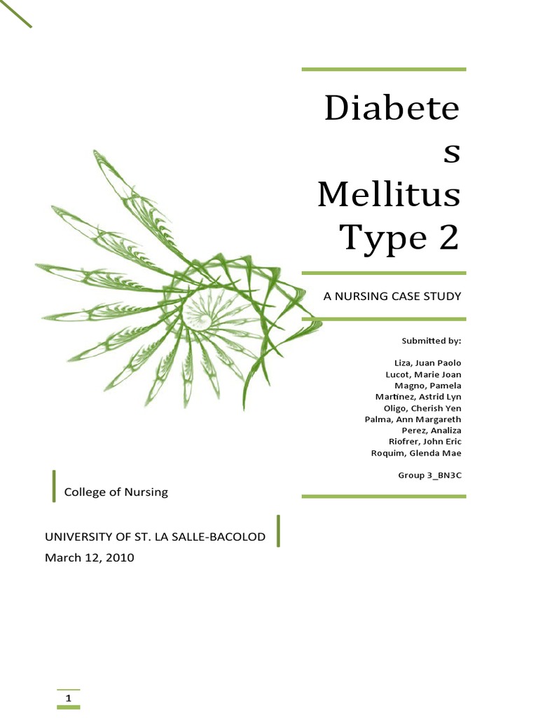 NCS-DM Type 2 For Case Presentation | PDF | Pancreas | Insulin