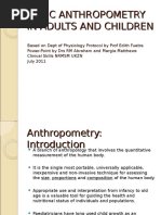 Measuring Mid-Arm Circumference for Hospice | PDF | Body Mass Index
