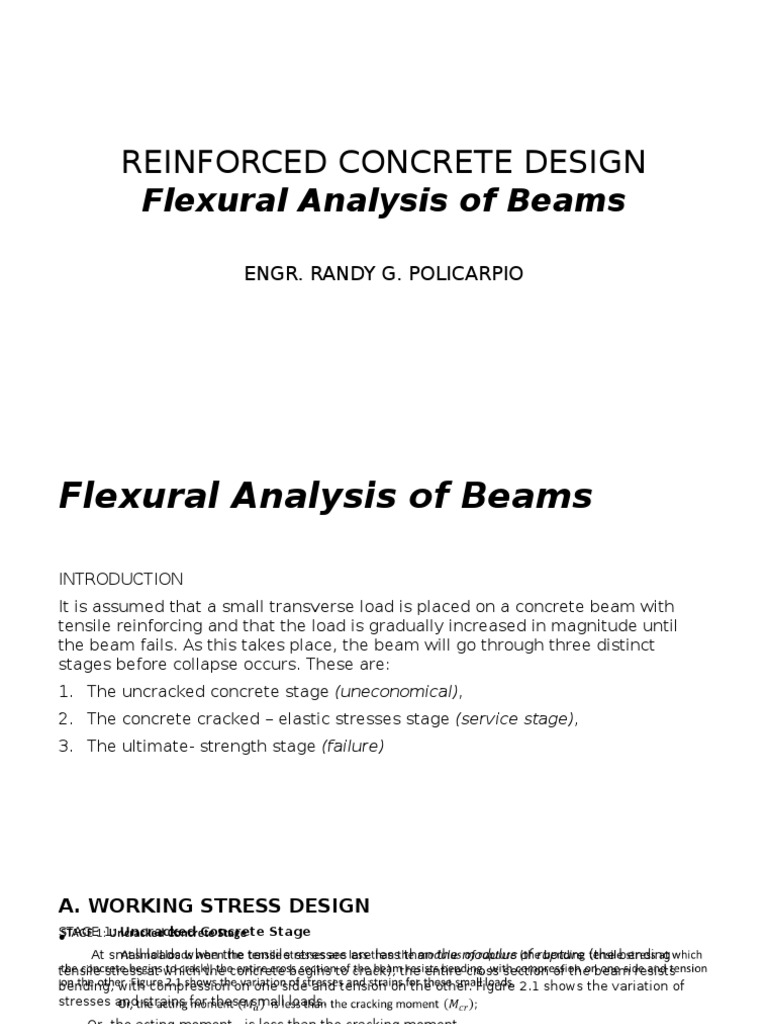 Flexural Analysis of Beams | PDF | Beam (Structure) | Fracture
