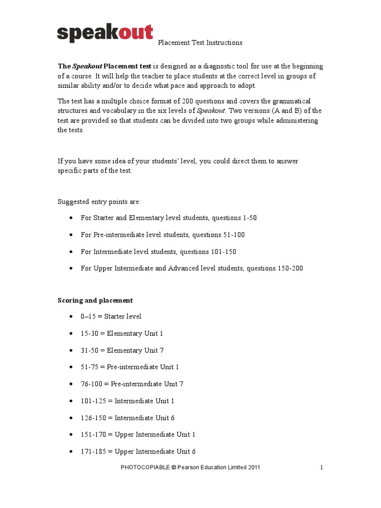 speakout-placement-test-instructions-pdf-gce-advanced-level-united