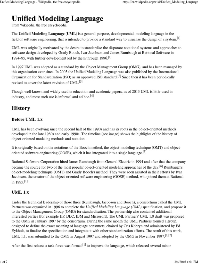 Some UML Background Info | PDF | Unified Modeling Language | Programming Paradigms